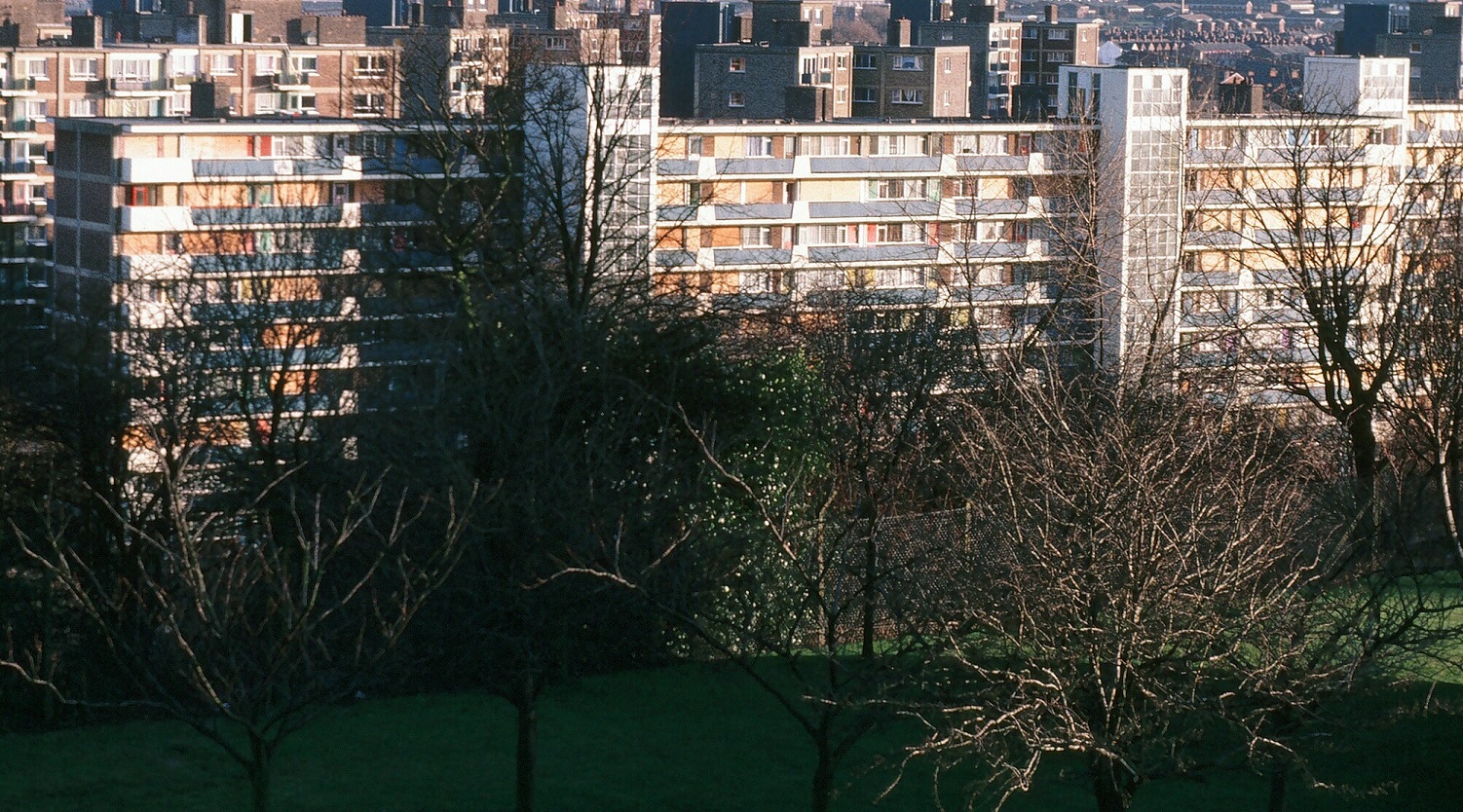Kersal Flats in the early 1980s.
